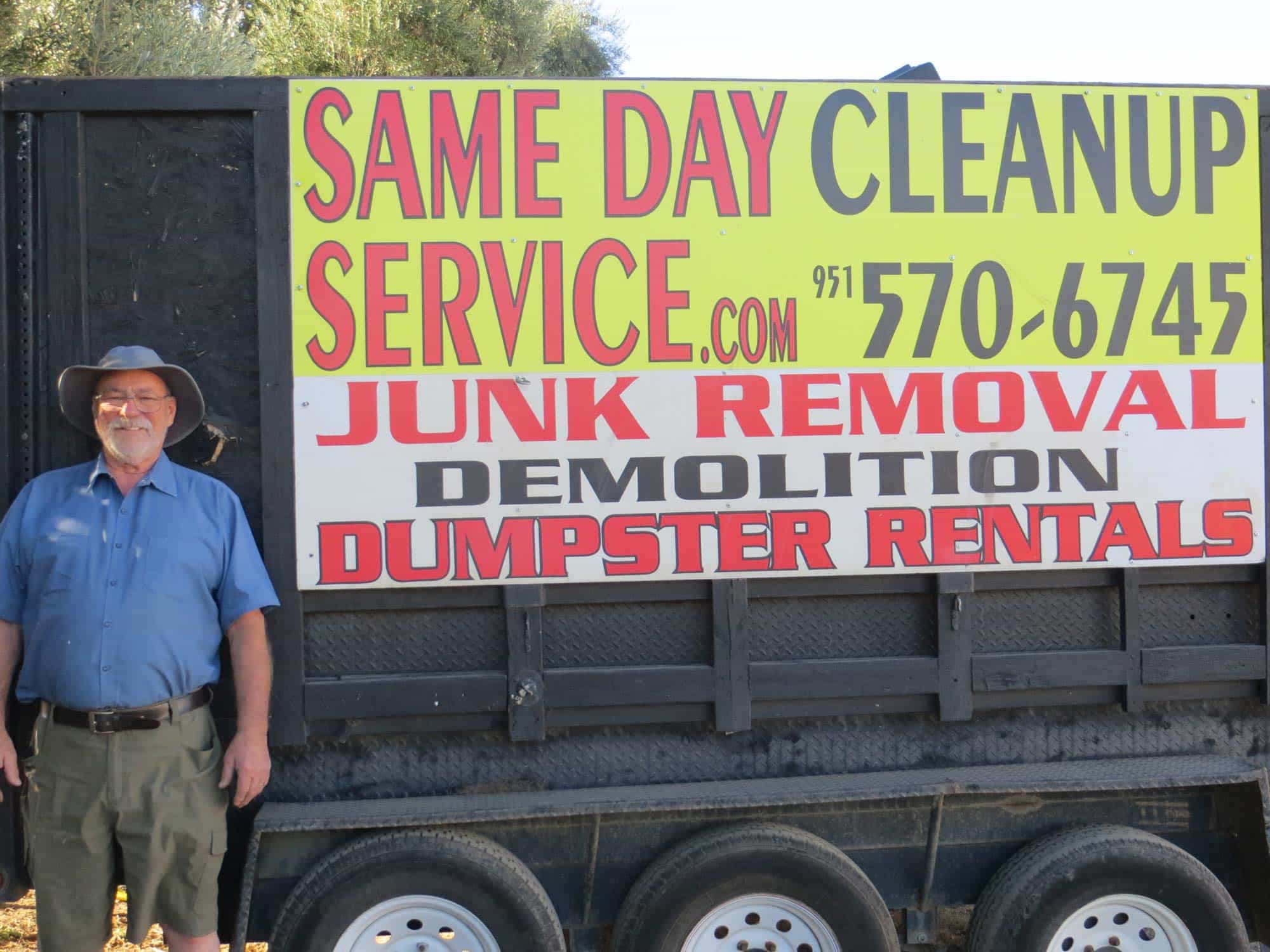 Clean Up and Hauling - Same Day Service Empire Area, California